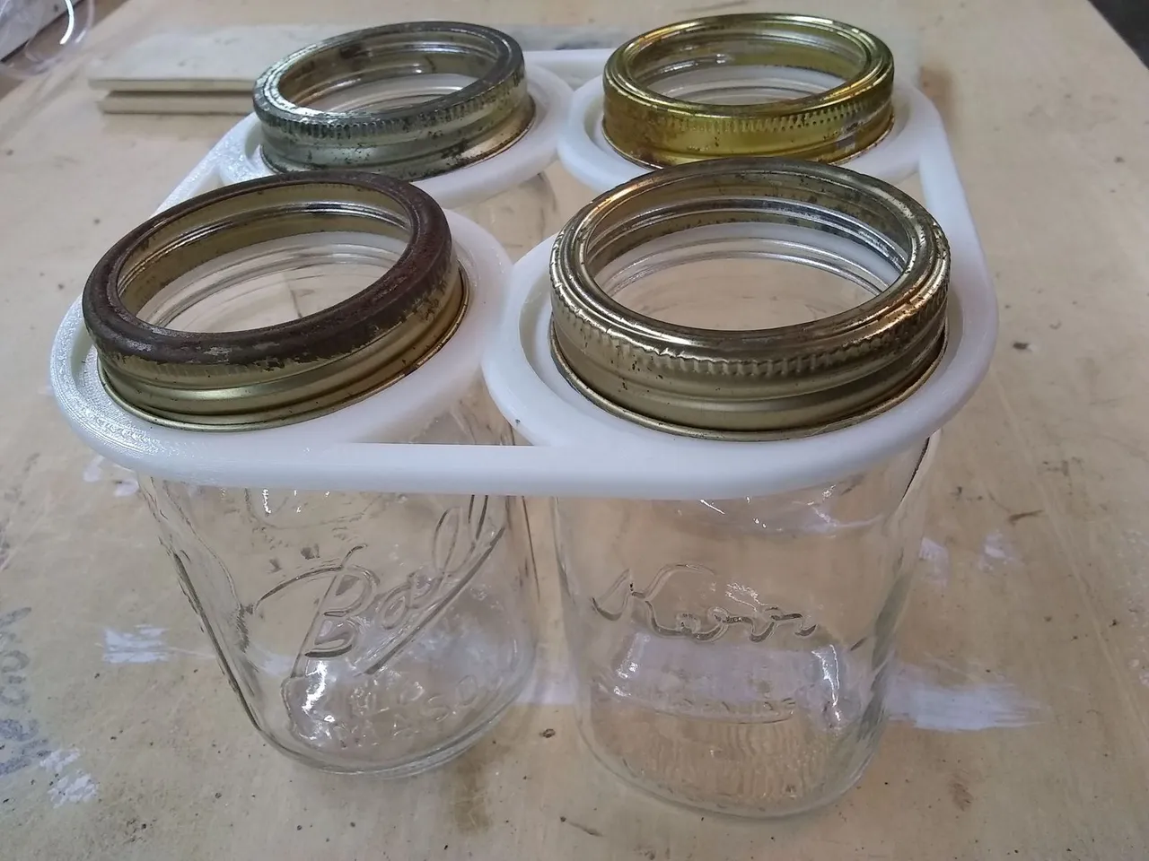 Mason Jar Holder Multi-Pack by Books | Download free STL model ...