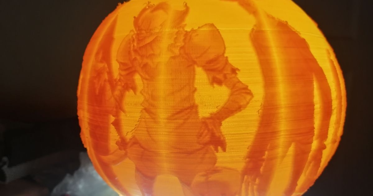 Halloween Pumpkin Lithophane - Horror Movie Characters by GrantL ...