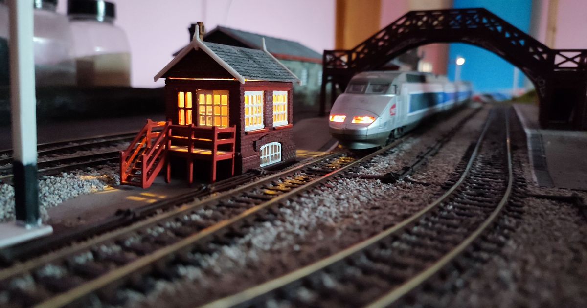 Hogsmeade - Goathland Signal box OO gauge (1:76) by Lkdesu | Download ...