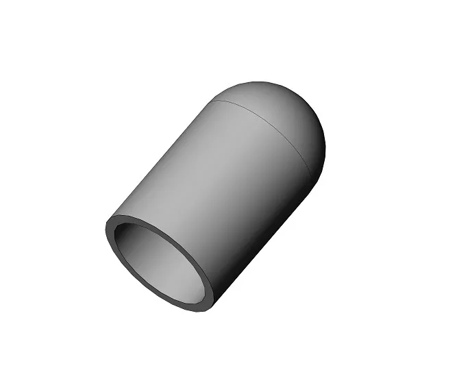 8mm pipe end cap by DejanK12 | Download free STL model | Printables.com