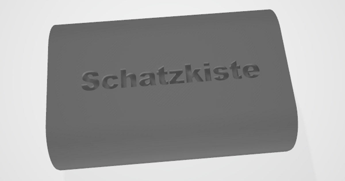 Schatzkiste by Ganjix3 | Download free STL model | Printables.com