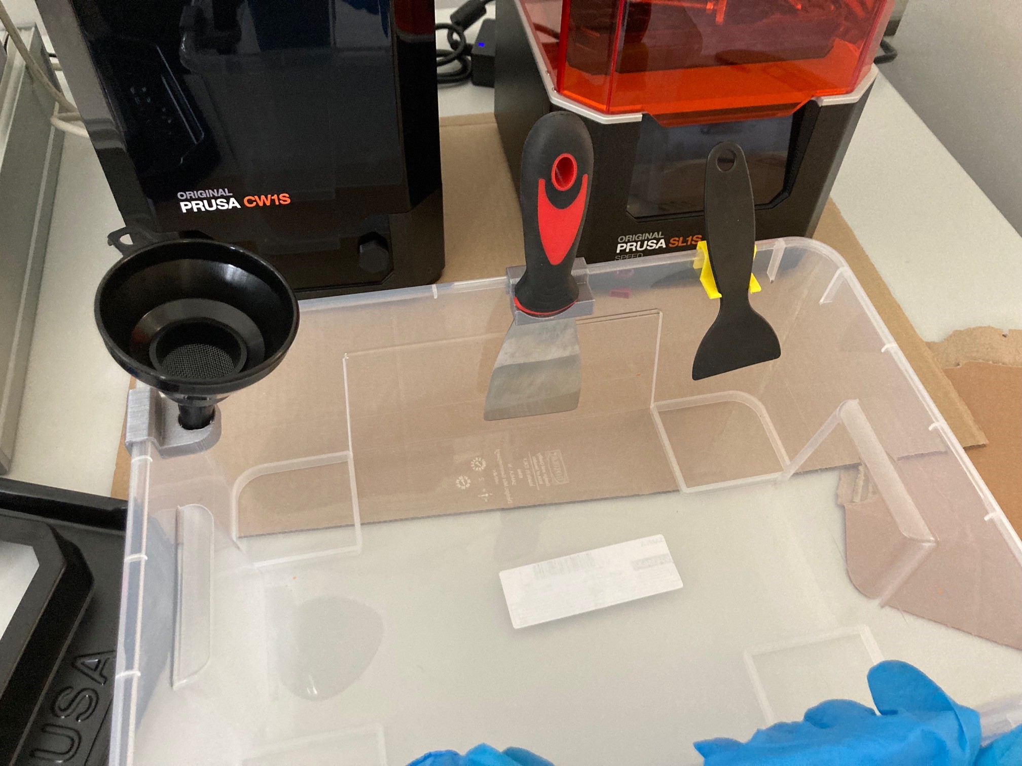 Funnel holder for Ikea Box by Tonitwn | Download free STL model ...