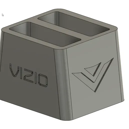 VIZIO TV/SOUNDBAR CONTROLLER HOLDER by Mst3ch | Download free STL model ...