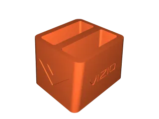 VIZIO TV/SOUNDBAR CONTROLLER HOLDER by Mst3ch | Download free STL model ...