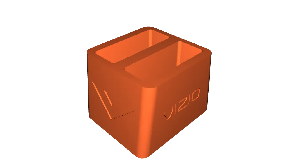 VIZIO TV/SOUNDBAR CONTROLLER HOLDER by Mst3ch | Download free STL model ...