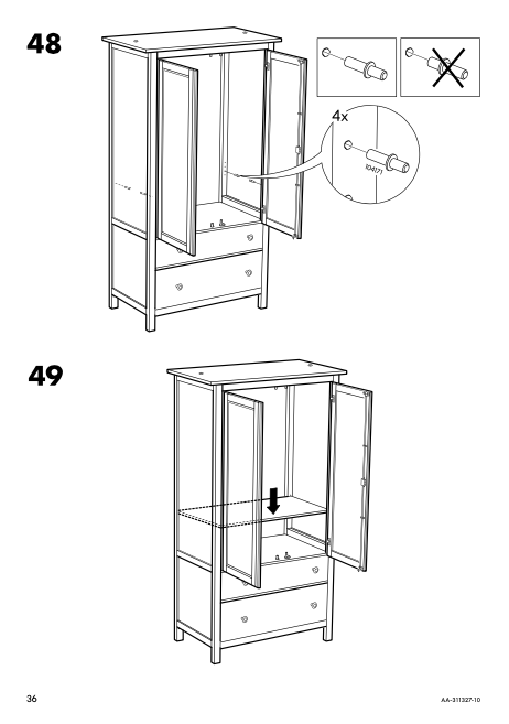 IKEA Hemnes Wardrobe Shelf Support by bazzoozzab | Download free STL ...