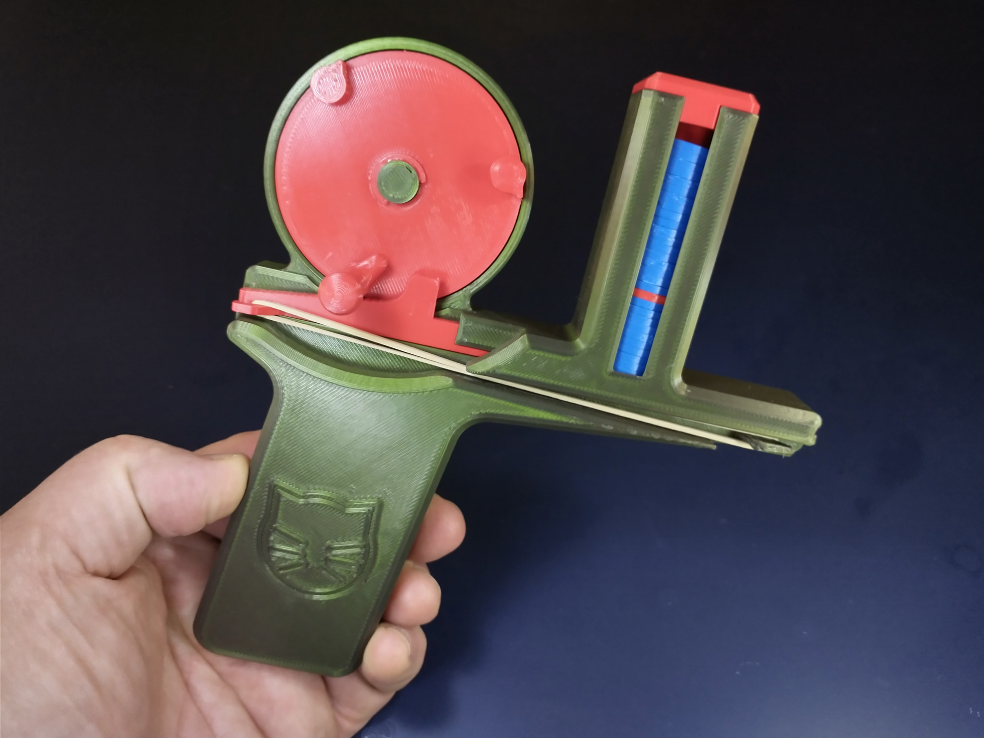 Gatling Disc Shooter von LoboCNC | Kostenloses STL-Modell herunterladen ...