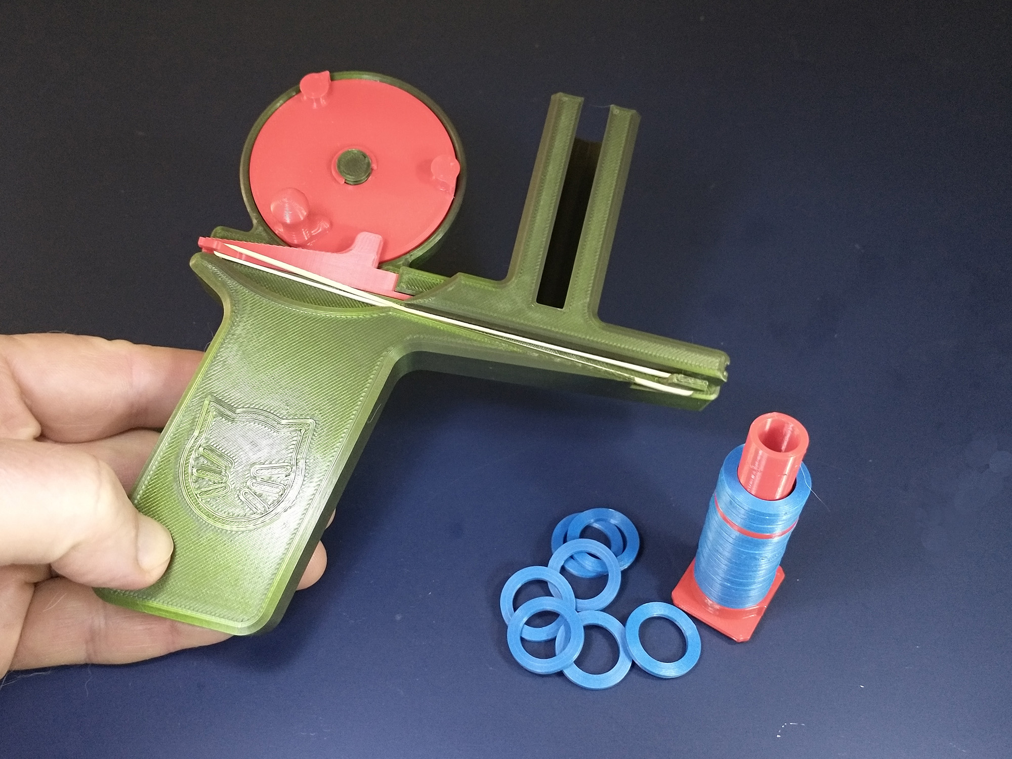 Gatling Disc Shooter von LoboCNC | Kostenloses STL-Modell herunterladen ...