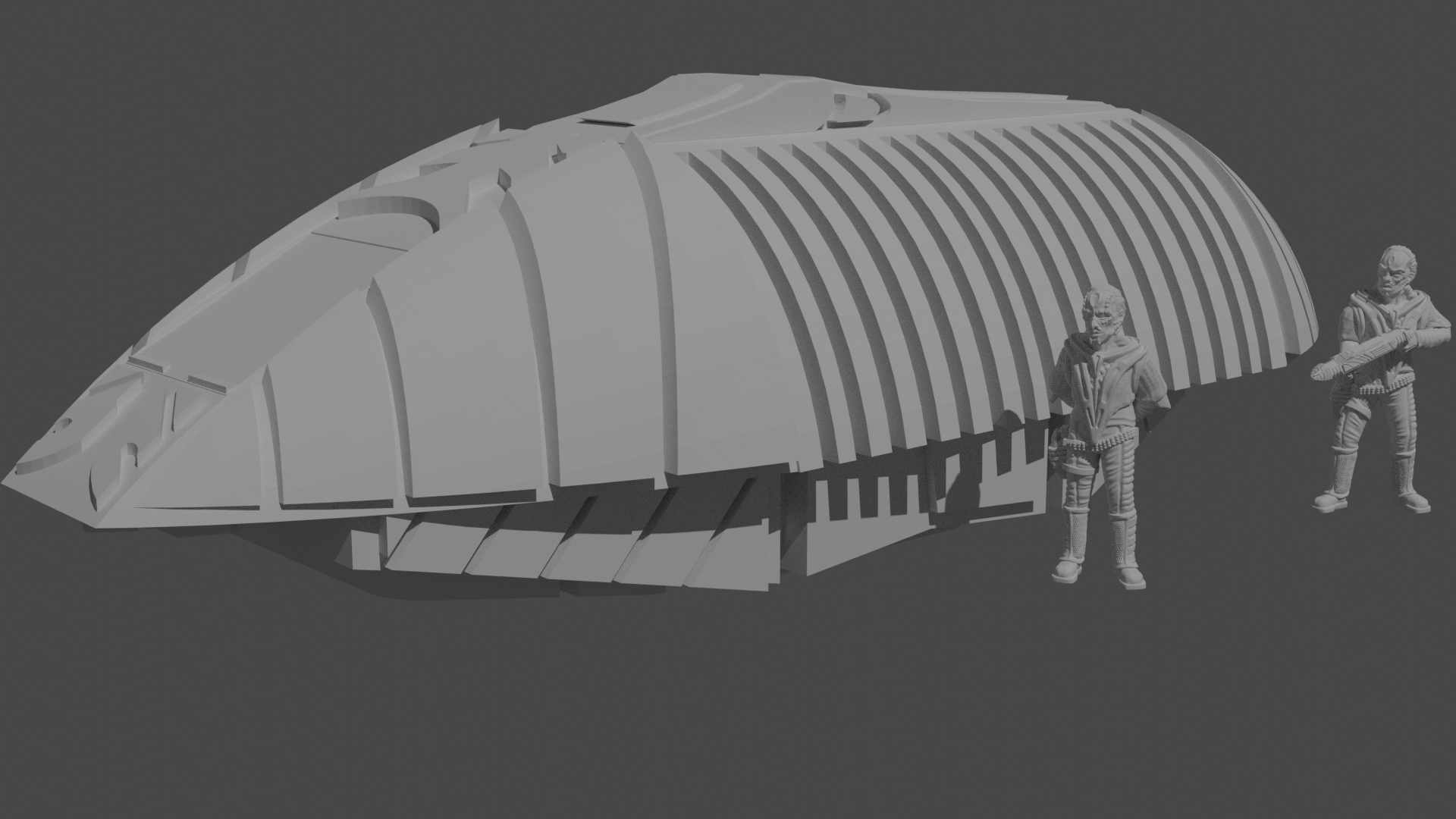 Cardassian Shuttle by TJafk | Download free STL model | Printables.com