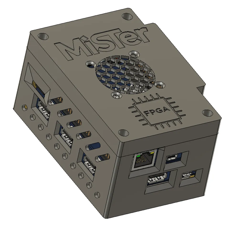 Mister FPGA custom box / case by ToTo | Download free STL model ...