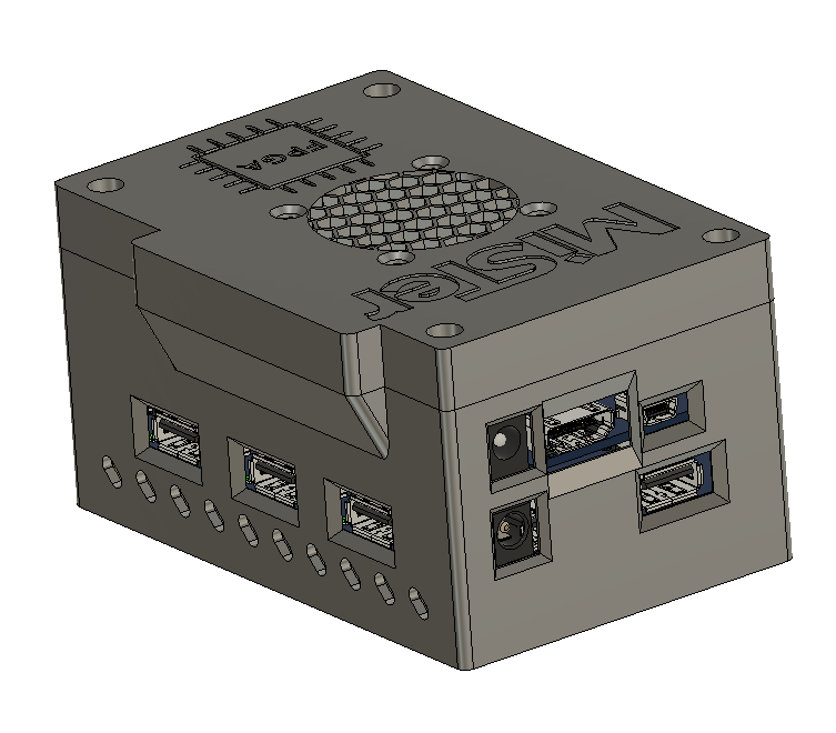 Mister FPGA custom box / case by ToTo | Download free STL model ...