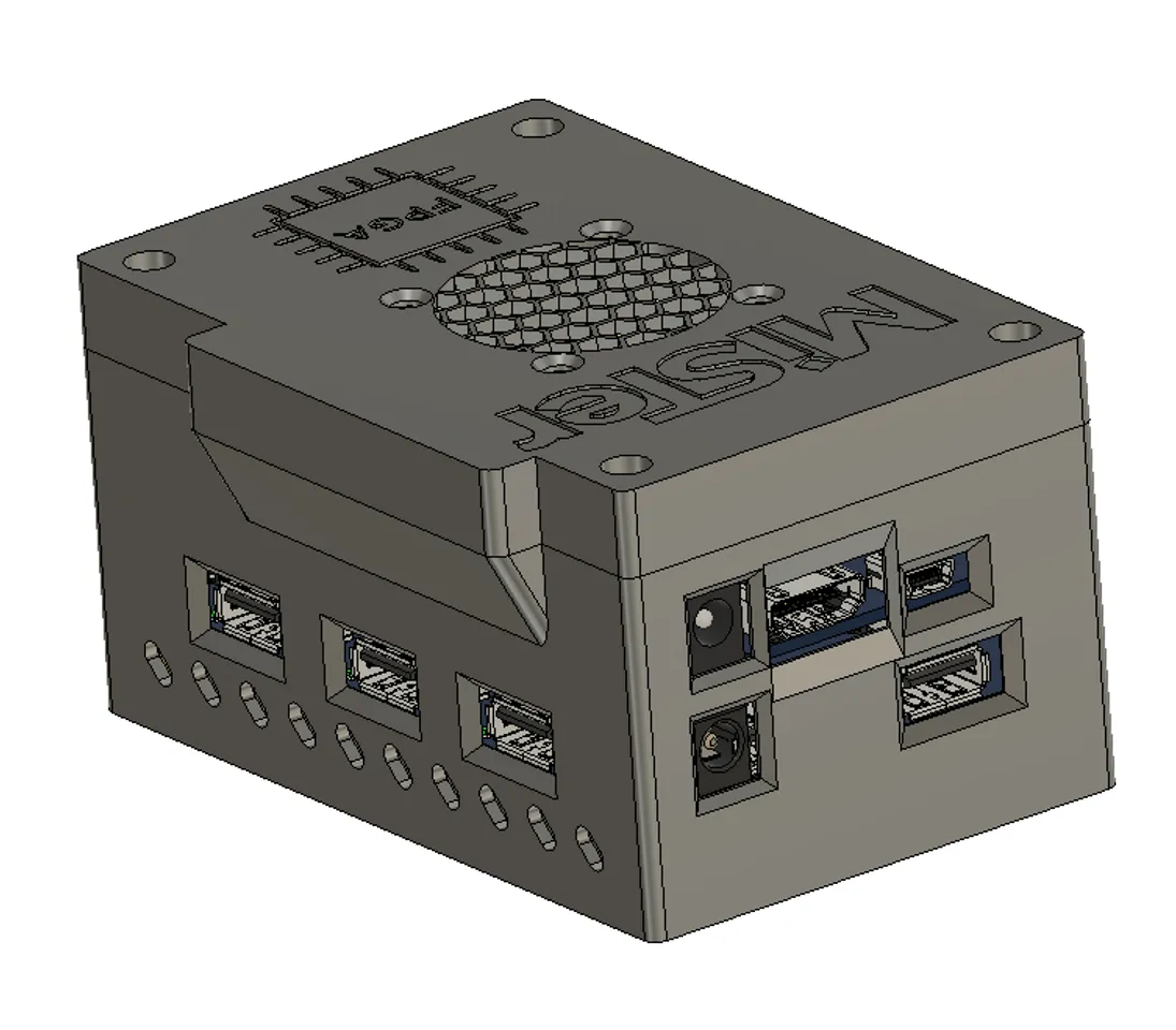 Mister FPGA custom box / case by ToTo | Download free STL model ...