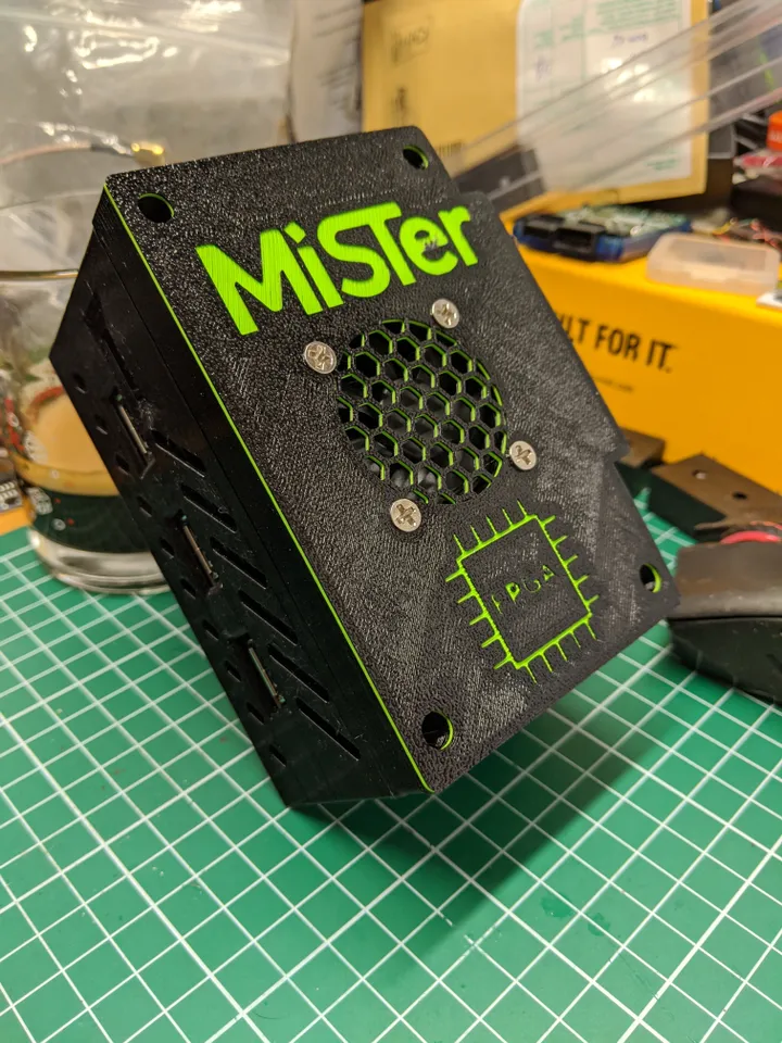 Mister FPGA custom box / case by ToTo | Download free STL model ...