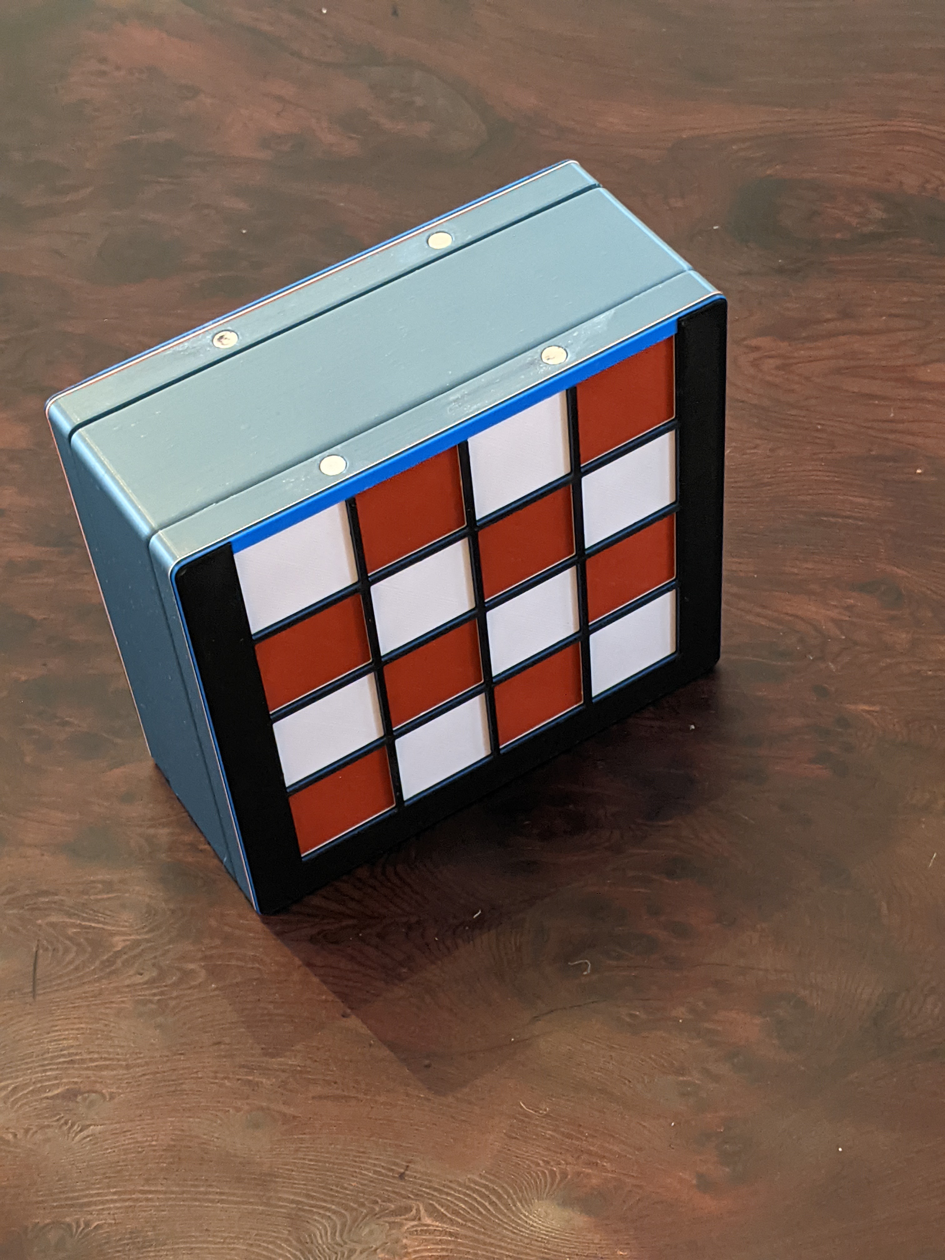 Martian Chess set - pieces, board, box by Darren | Download free STL ...