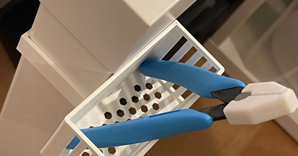 Ikea Lack mobile phone & remote tray by race85com | Download free STL ...