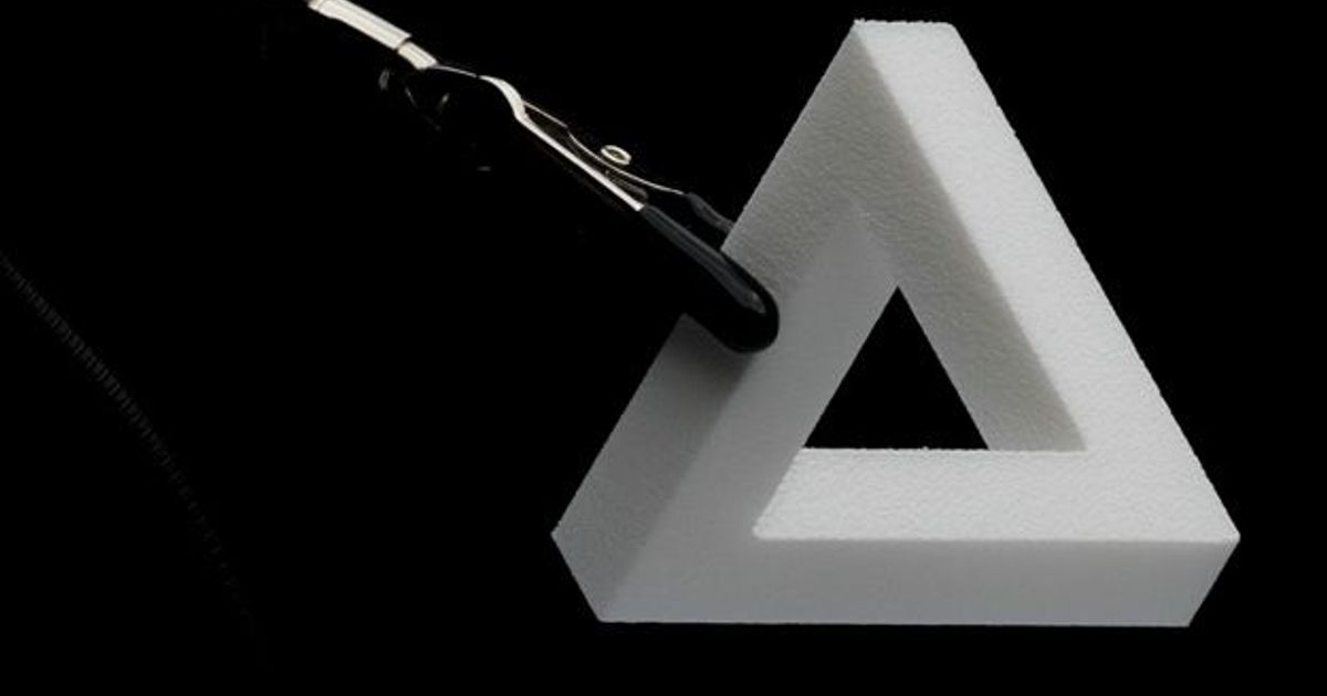 Impossible Triangle (helix) by henryseg | Download free STL model ...