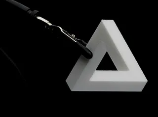 Triangle Pyramid Impossible Passthrough Helix Fidget by EcoDad ...