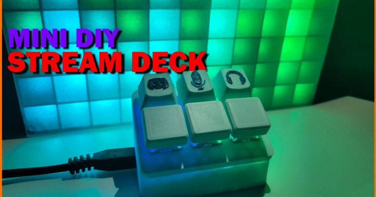 DIY Stream Deck by Felix | Download free STL model | Printables.com