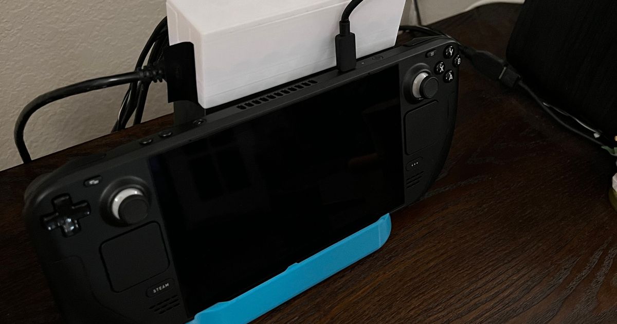 Steam Deck USB-C Hub Stand by Isaac | Download free STL model ...