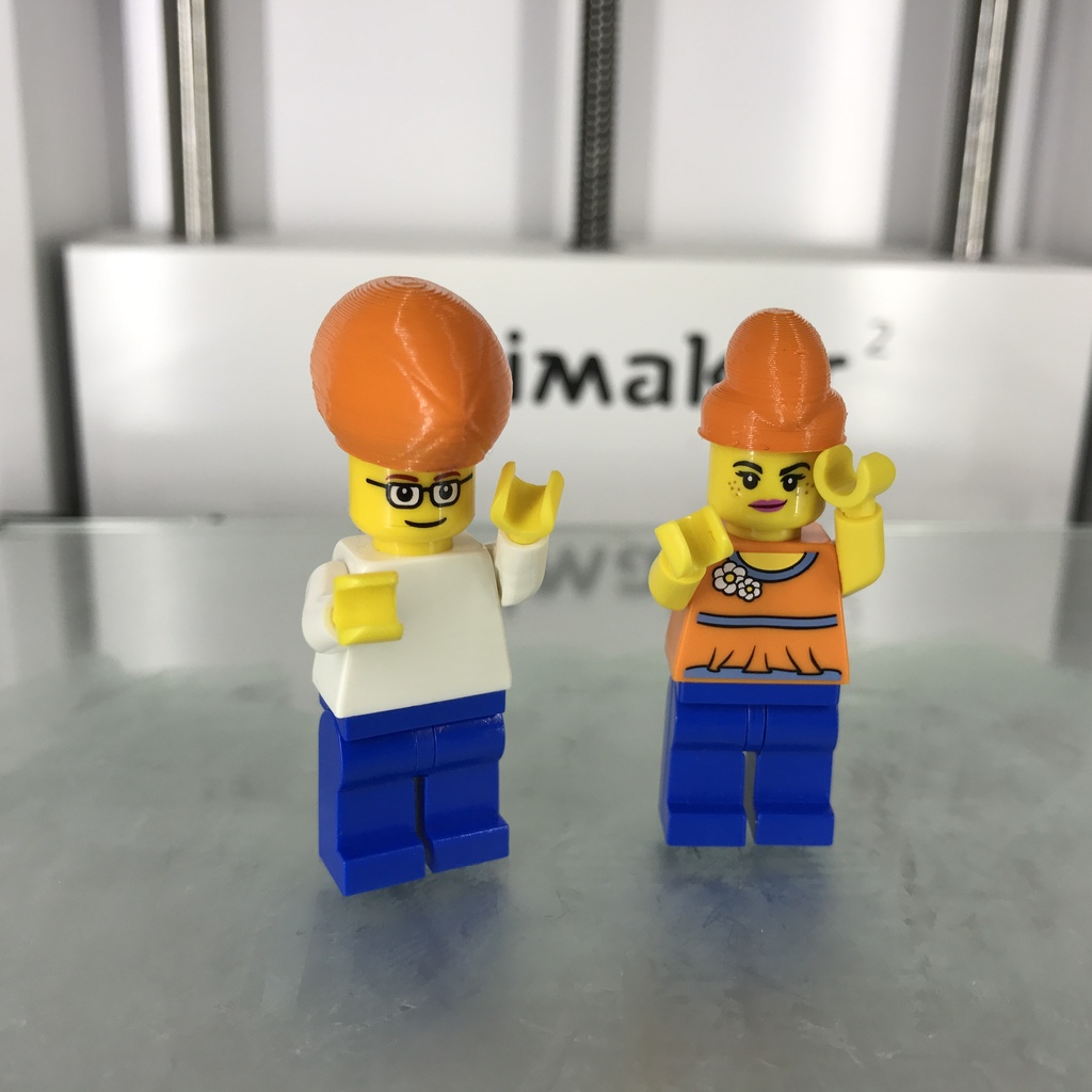 Minifig Football Hats by DesignMakeTeach | Download free STL model ...