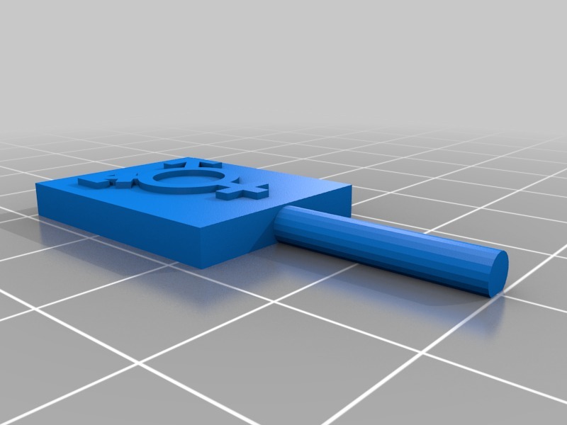 Minifig Transgender Sign by DesignMakeTeach | Download free STL model ...