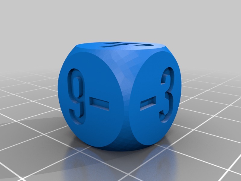 Negative Integer Dice par DesignMakeTeach | Téléchargez gratuitement un ...