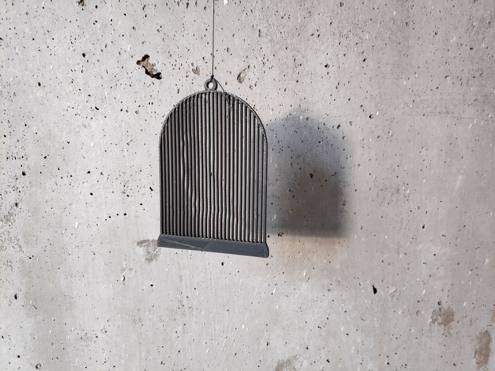 Bird in cage. Optical illusion by Kagarov | Download free STL model ...