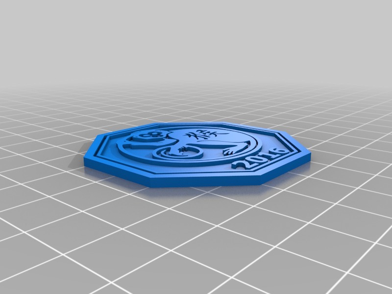 2016 Year of the Monkey Medallion by DesignMakeTeach | Download free ...