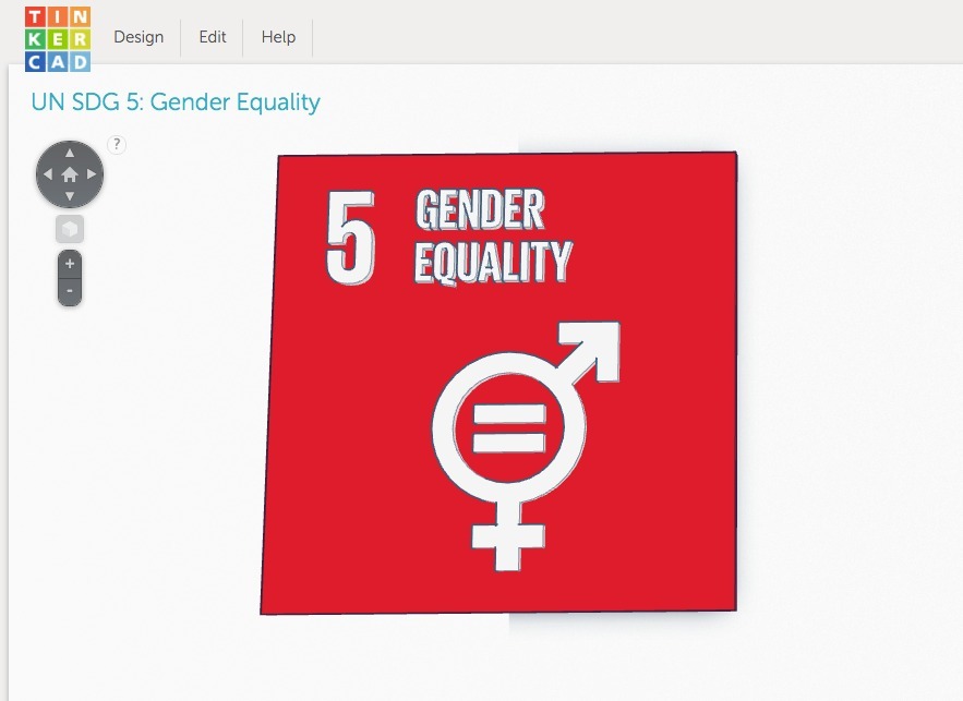UN Gender Equality Symbol by DesignMakeTeach | Download free STL model ...