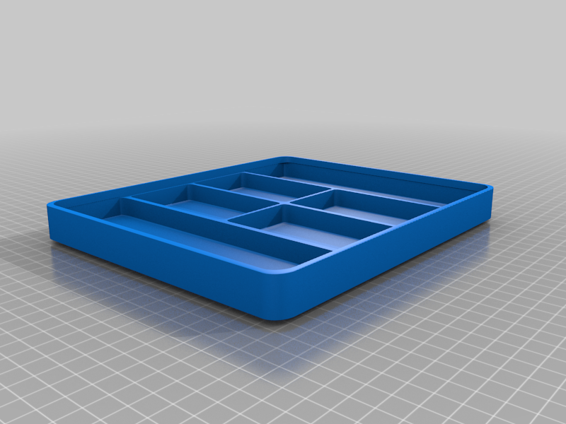 Desk Organizer Trays and Rack by John Hill | Download free STL model ...