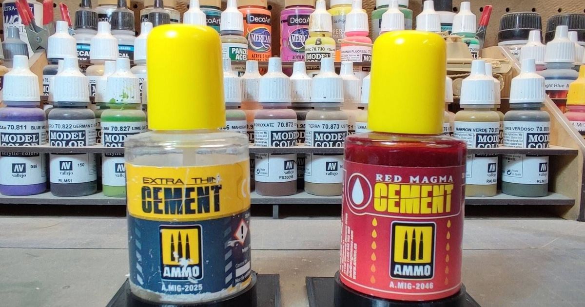 Base para pegamento AMMO / Base for AMMO glue by Byff | Download free ...