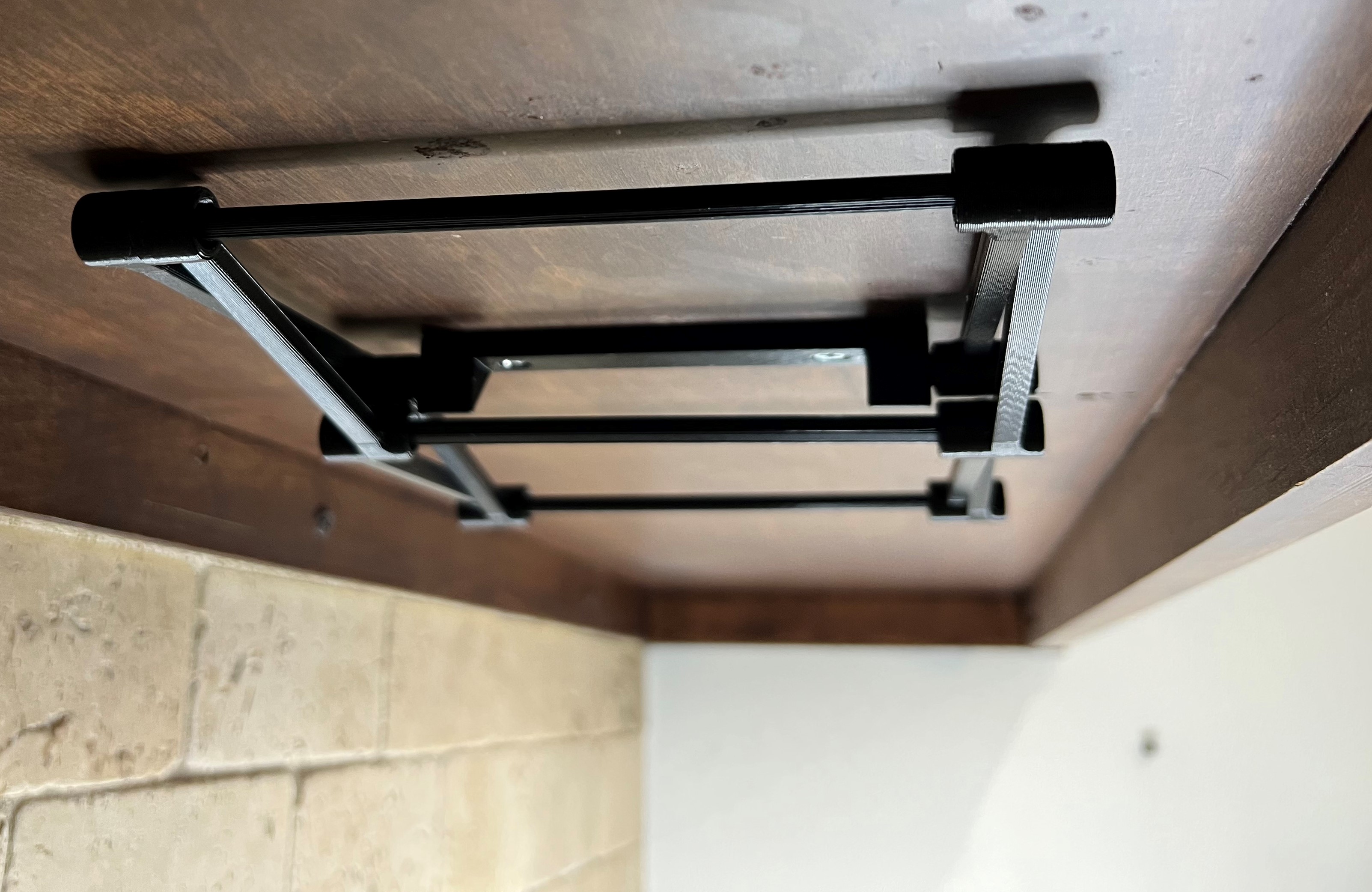 Hidden Wine Bottle Rack by TDMD | Download free STL model | Printables.com
