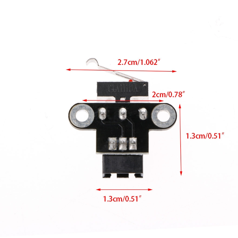 Horizontal Endstop/LimitSwitch PCB rod holder/case by Julián Pérez ...