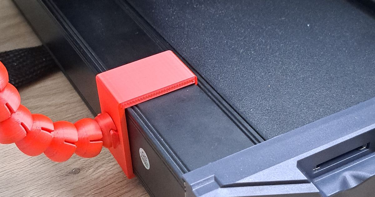 Ender 3 S1 Flexi-Arm Camera Mount by Danny712 | Download free STL model ...