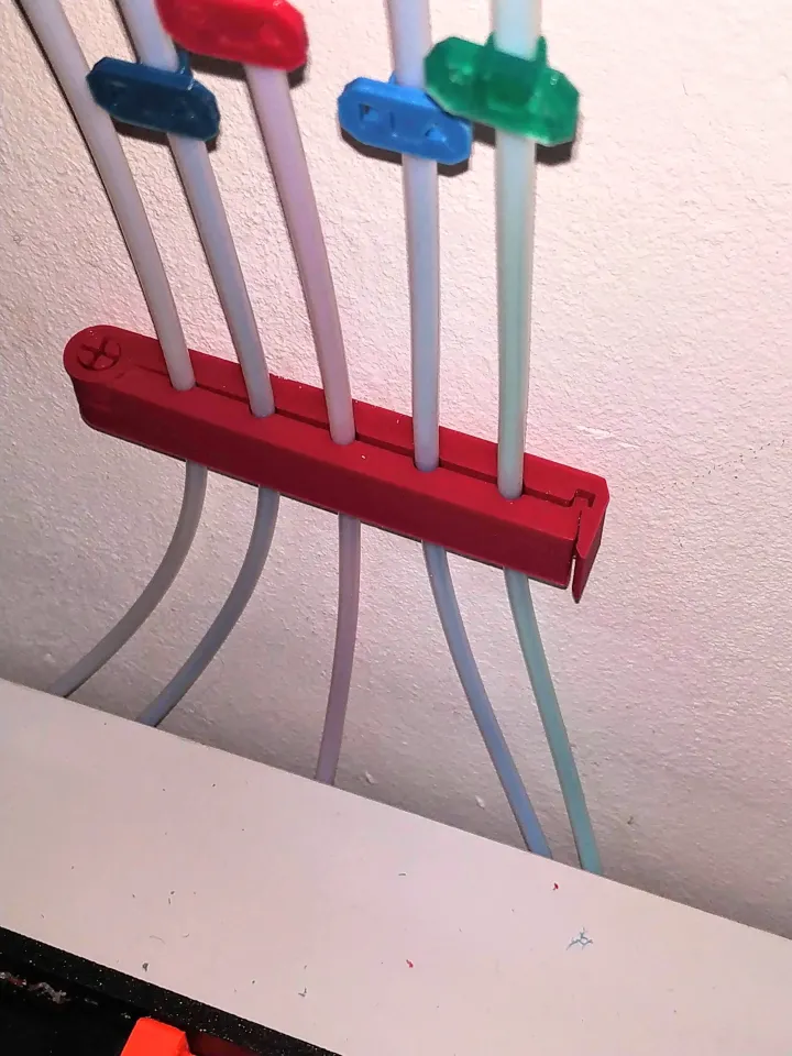 MMU2 PTFE tube separator clip by 3DLYX | Download free STL model ...