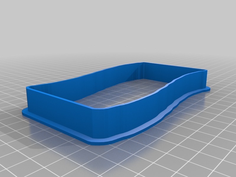 Golden Ticket Cookie Cutter by Happyrobot33 | Download free STL model ...