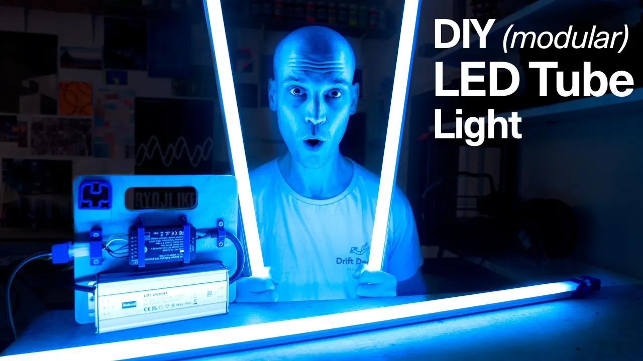 Modular LED Tube Bracket (Fit LED Channel W19.5 x H20.6) by Paul @ This ...