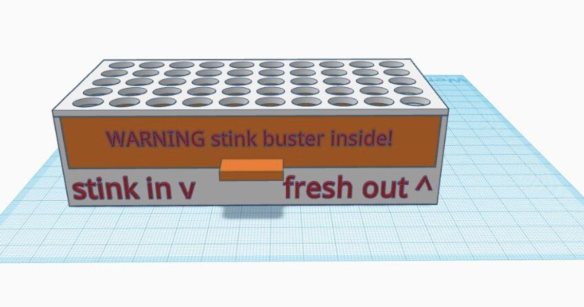 Anti stink by FireBoom-3D | Download free STL model | Printables.com