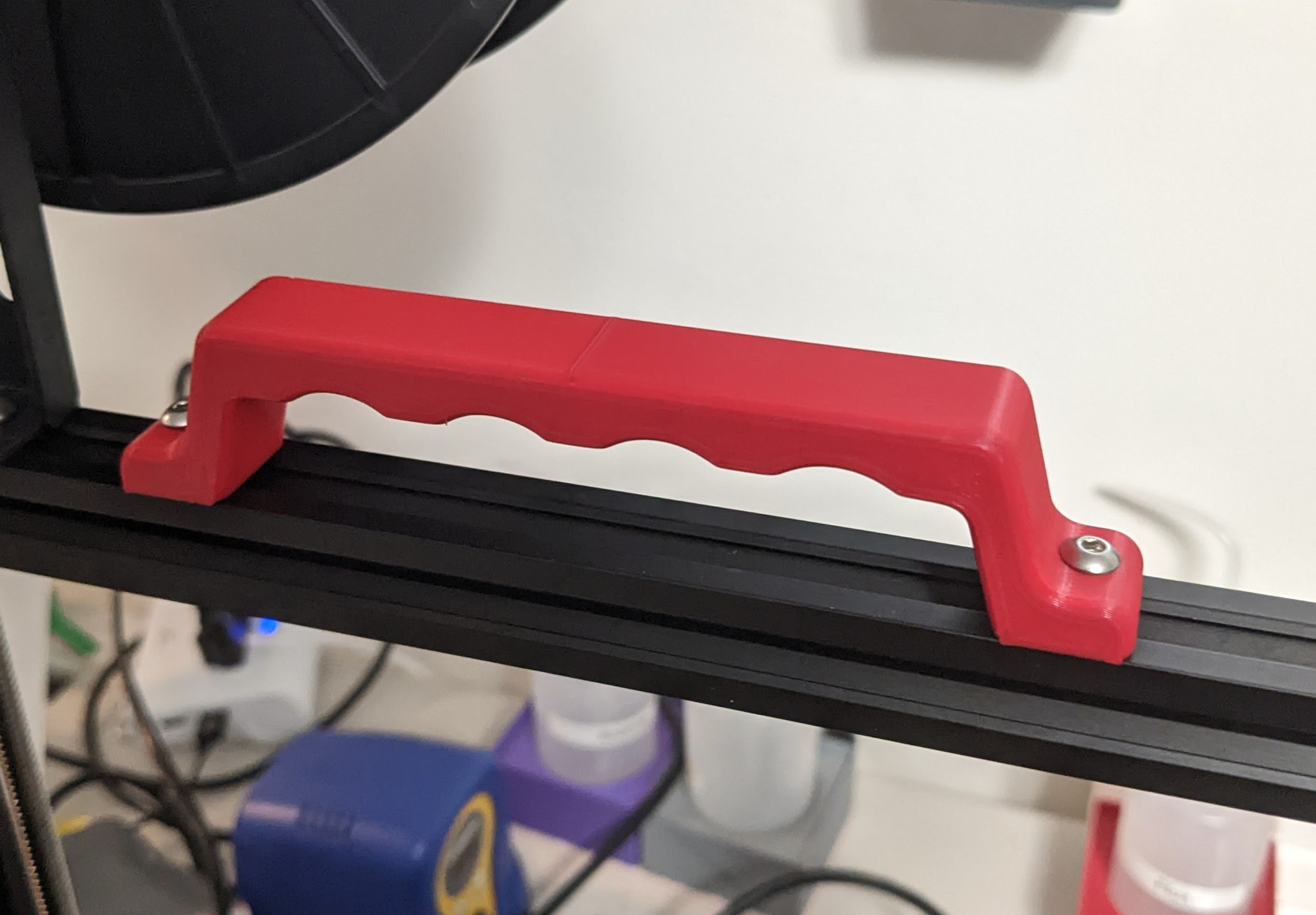 Carrying Handle for 2020 Extrusion (Ender 3, Ender 3V2, etc.) by skelly ...