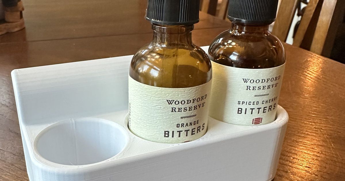 Woodford Reserve Bitter holder by Stephen | Download free STL model ...