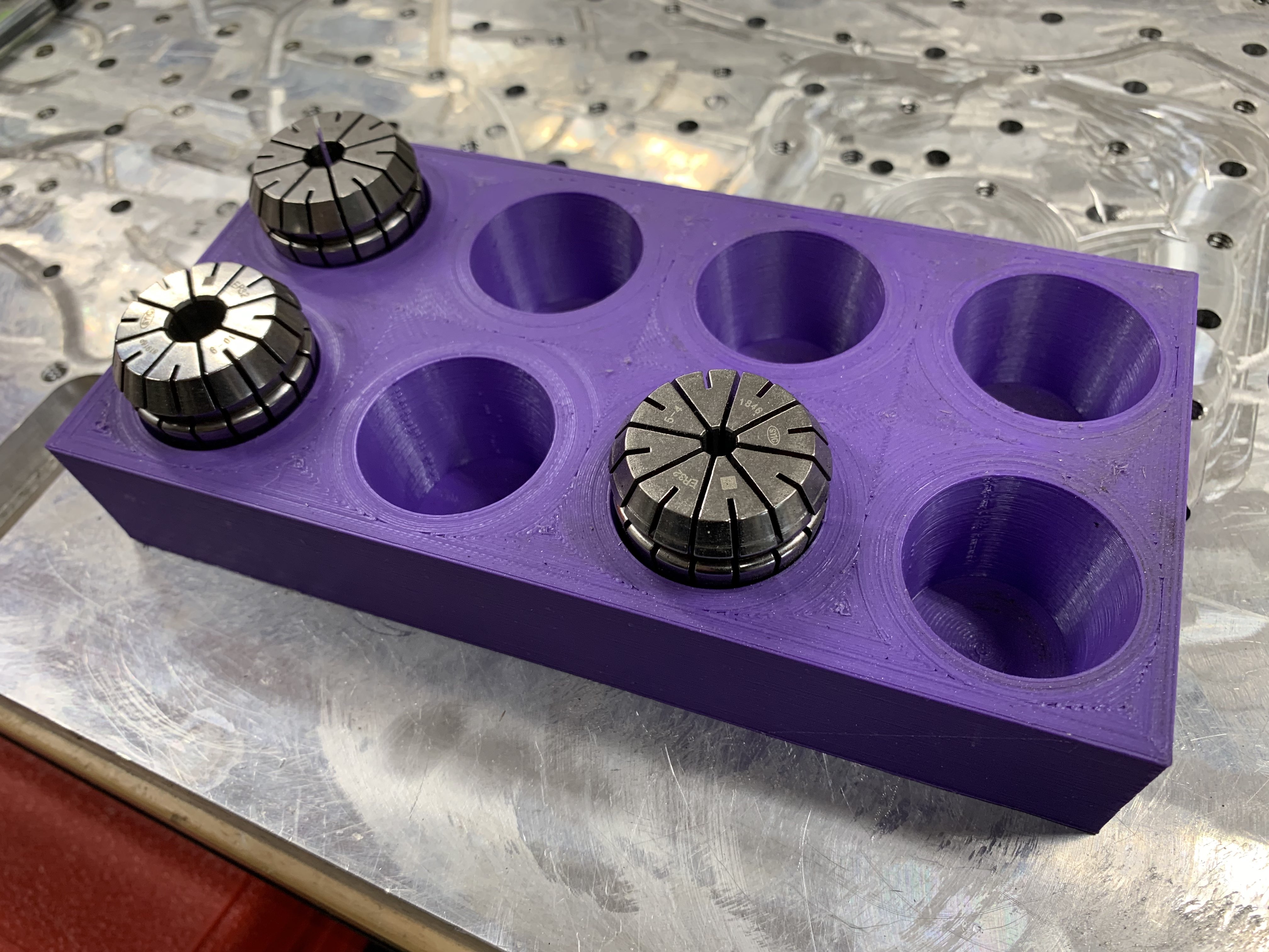 ER32 Collet Holder Tray by JAnger | Download free STL model ...