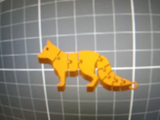 Flexible Fox by Adam Podstavek | Download free STL model | Printables.com
