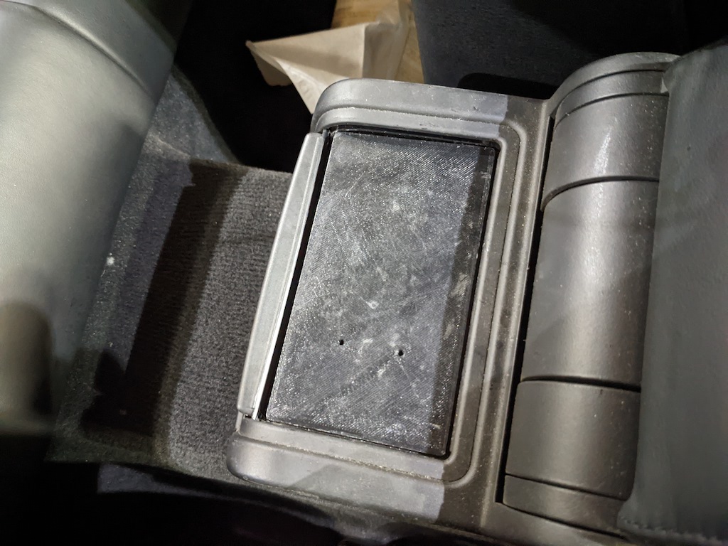 E46 rear ashtray mount (for Baofeng UV-5R) by dan | Download free STL ...