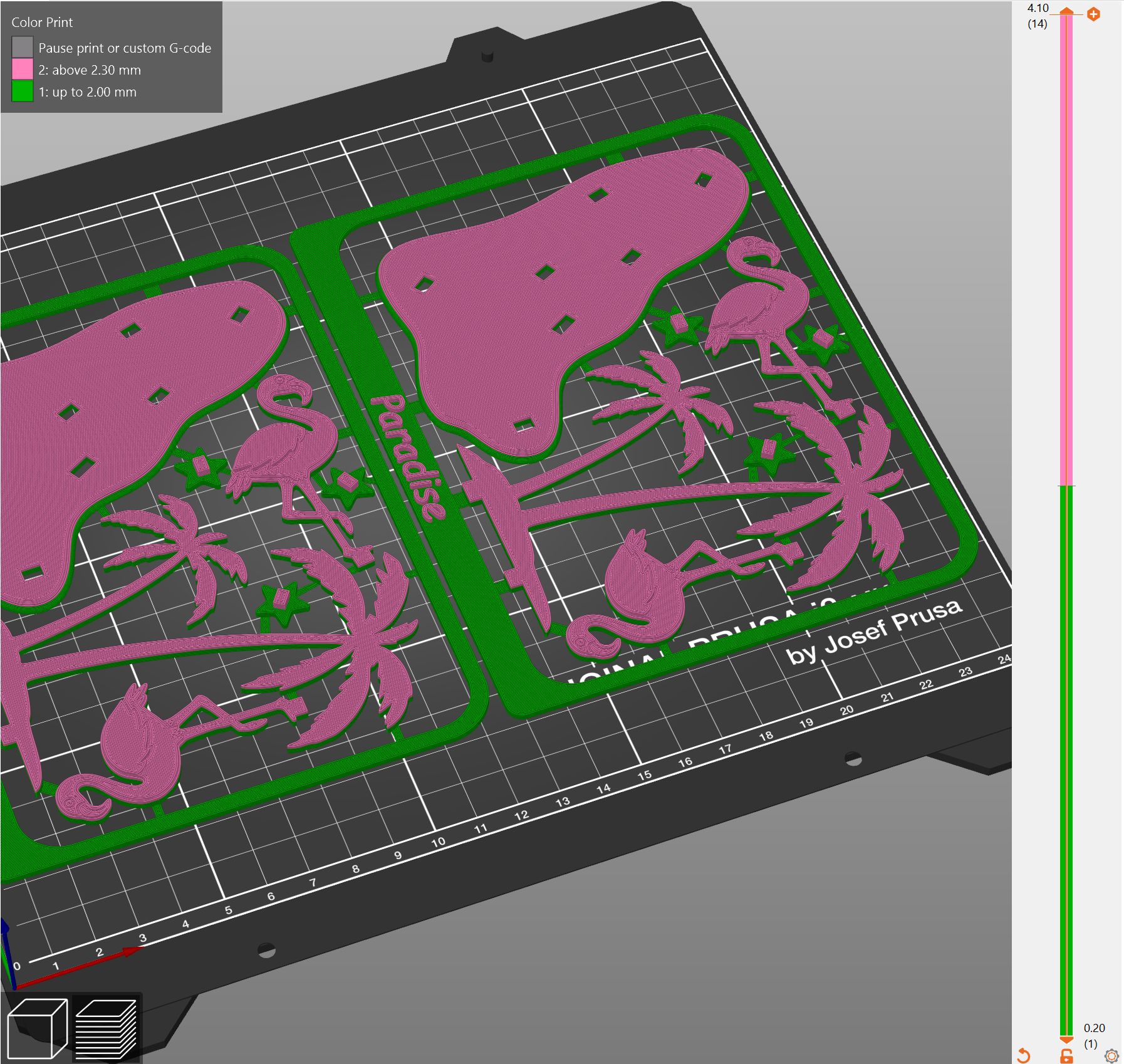 Flamingo Paradise by Tuff | Download free STL model | Printables.com