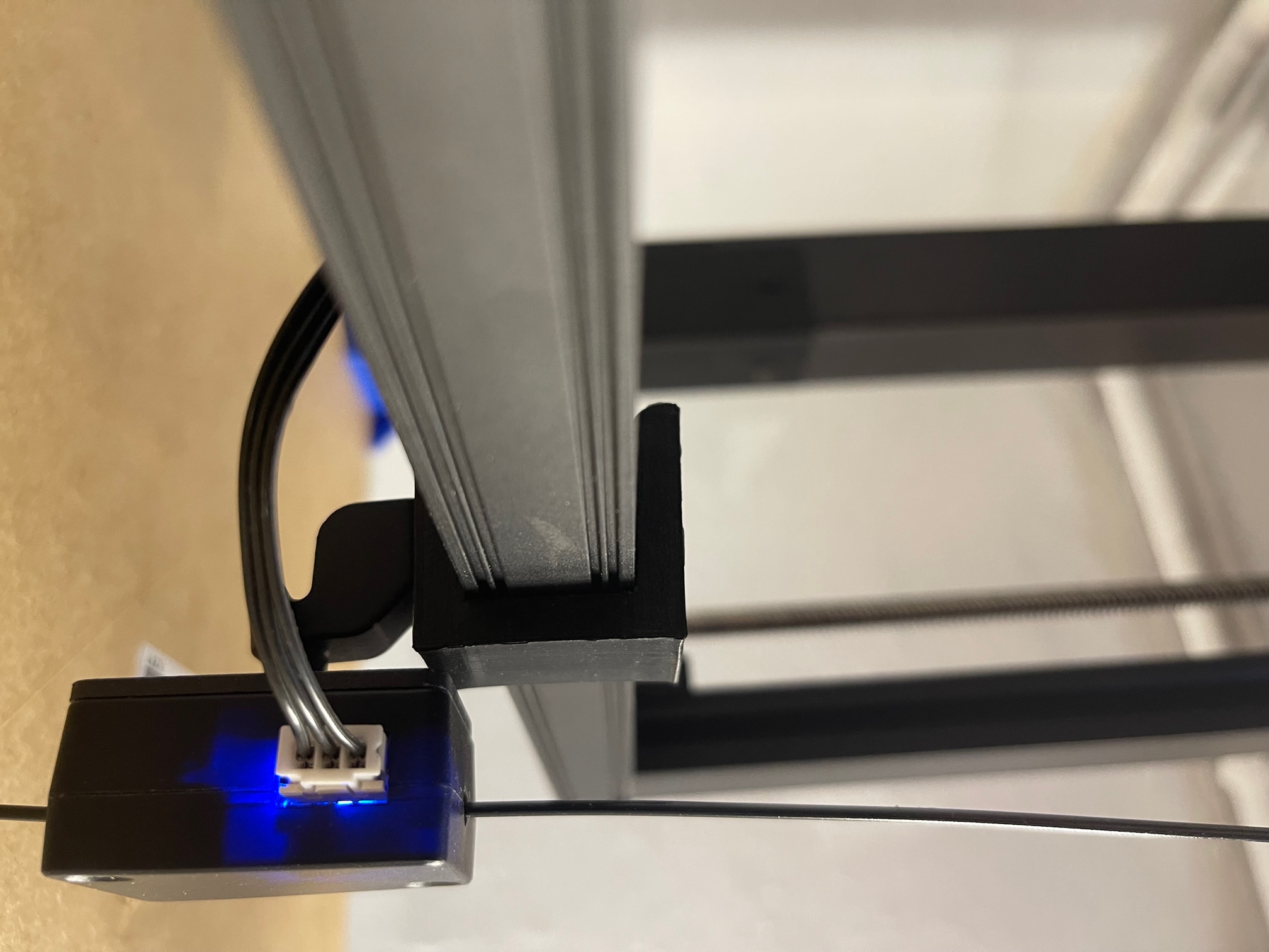 Filament sensor holder Ender S1 by radoslawo | Download free STL model ...