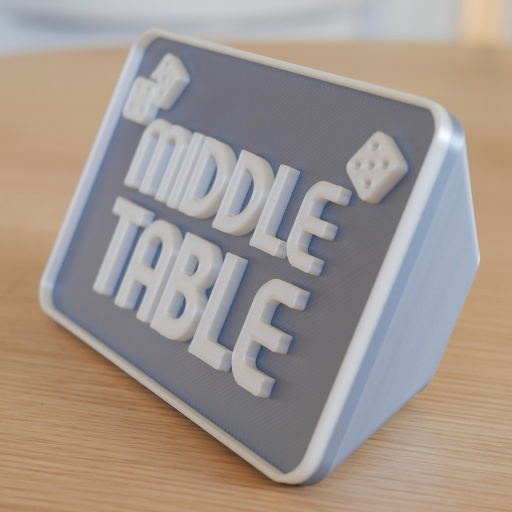 Bunco Table Signs by 3DPrintDad | Download free STL model | Printables.com