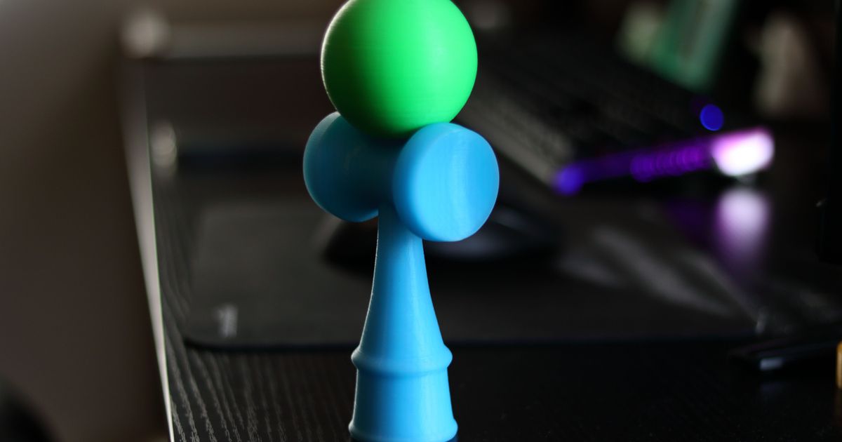 Stringless Kendama by Jeremy | Download free STL model | Printables.com