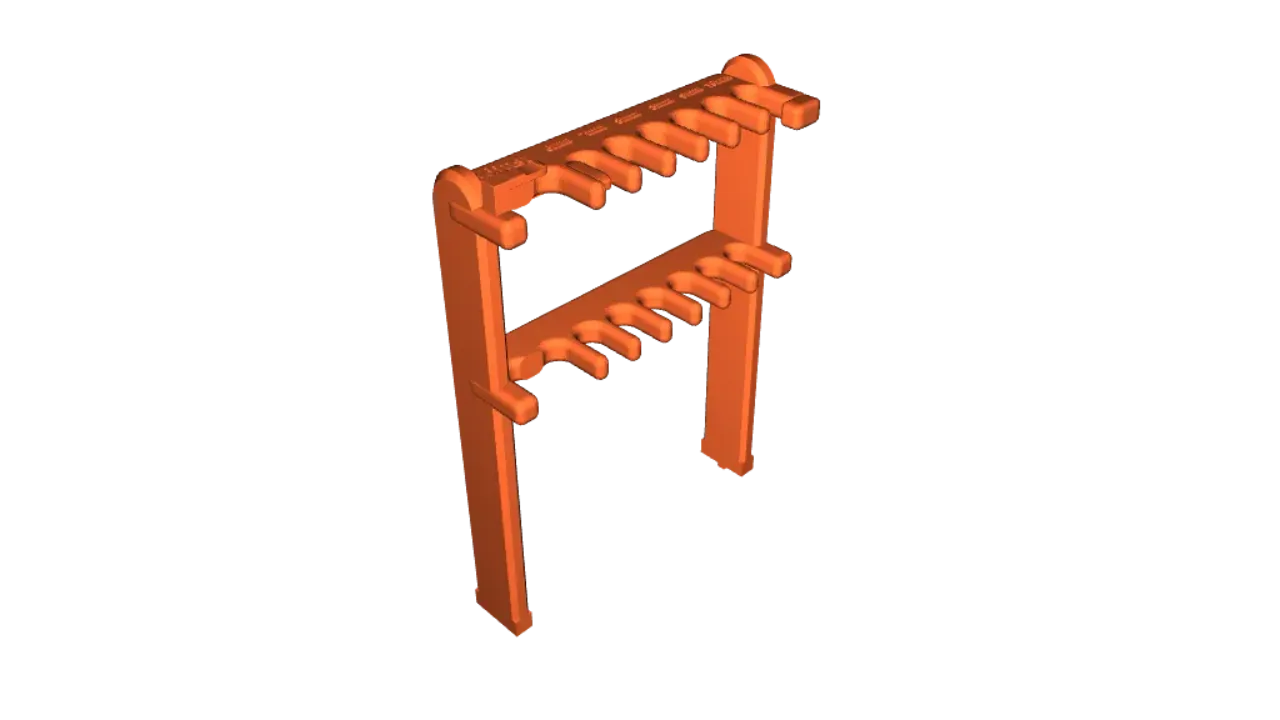 Gridfinity small wrench rack by Deviant FPV | Download free STL model ...