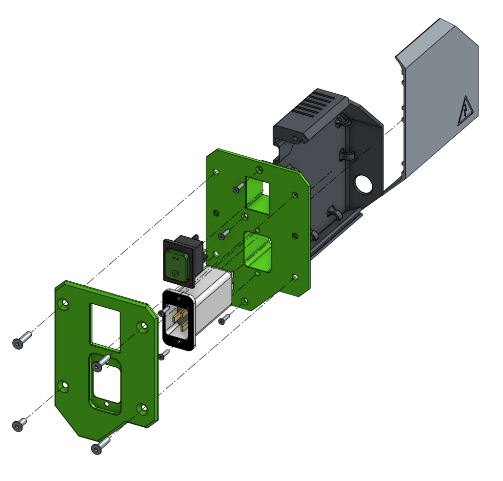 RatRig V-Core 3.x Power Box by Fractal | Download free STL model ...