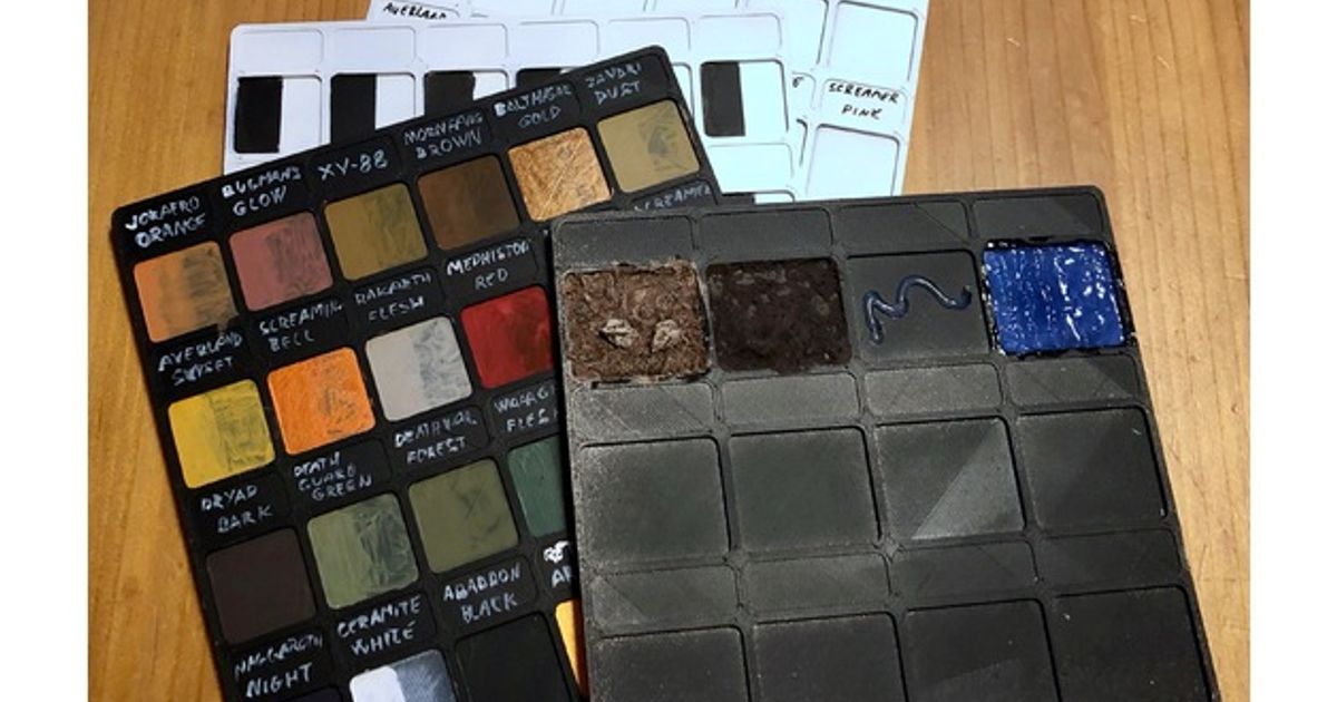 Test Palette by Hejki | Download free STL model | Printables.com